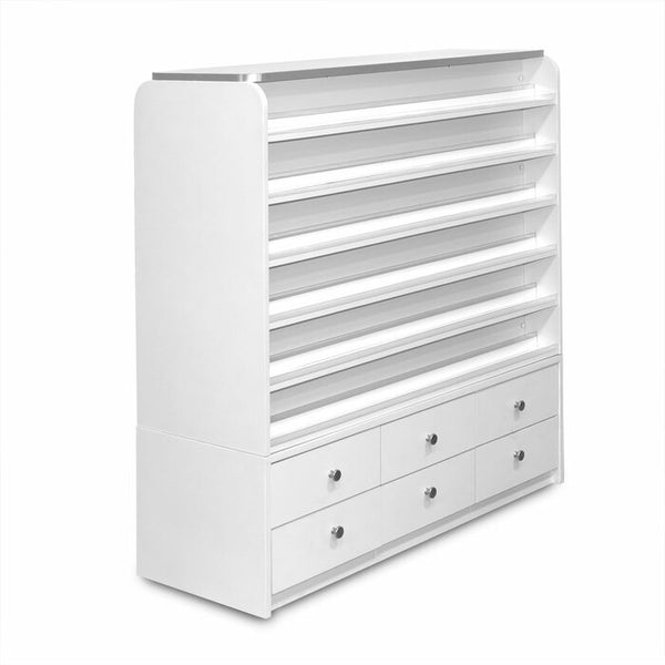 Mayakoba Sonoma Polish & Powder Rack with Cabinets